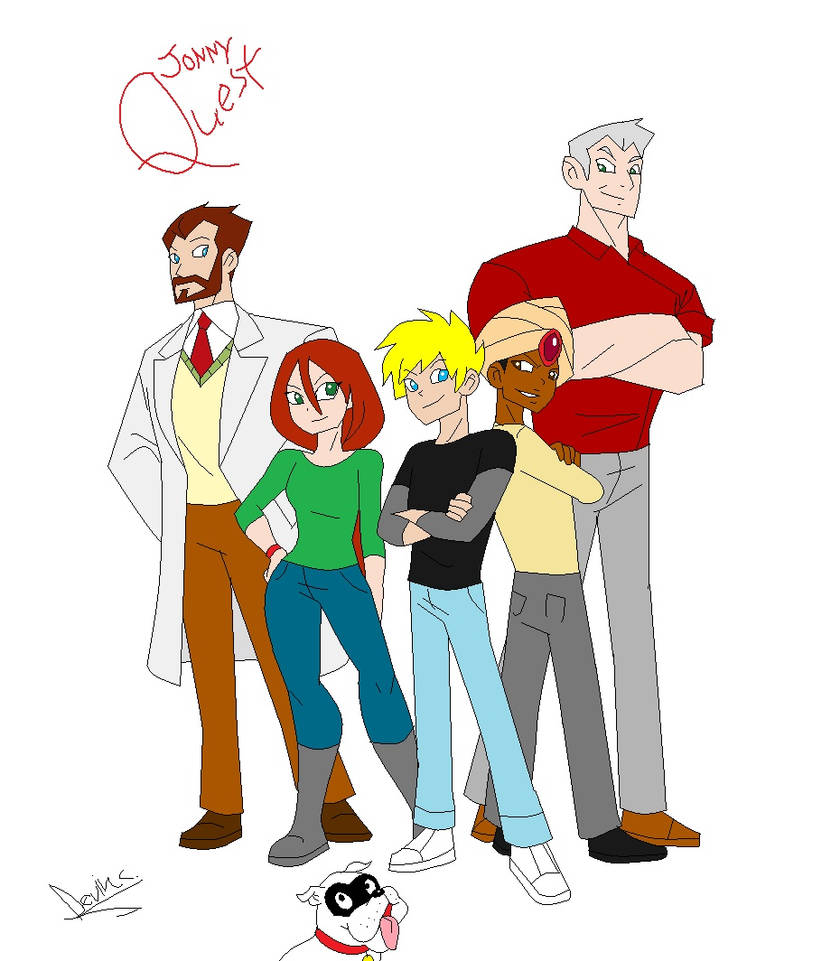 Jonny Quest Rebooted sketch by Hertion333 on DeviantArt