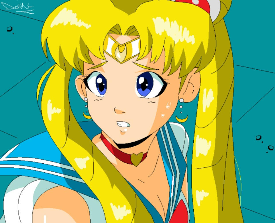 Salior Moon redraw by Hertion333 on DeviantArt