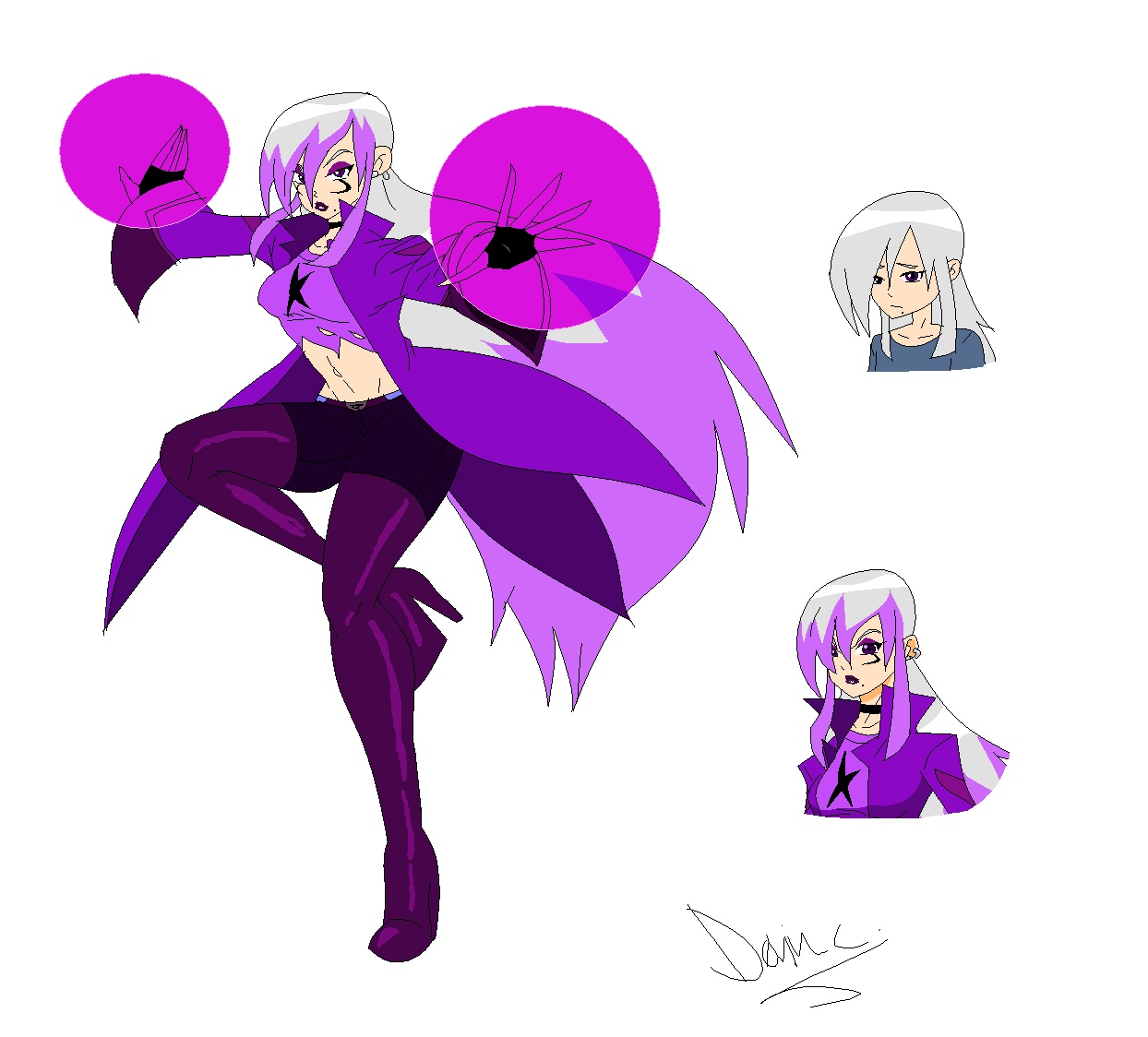 Charmcaster AU sketches by Hertion333 on DeviantArt