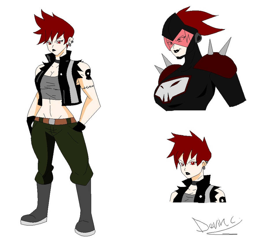 Rojo AU reboot design sketch by Hertion333 on DeviantArt