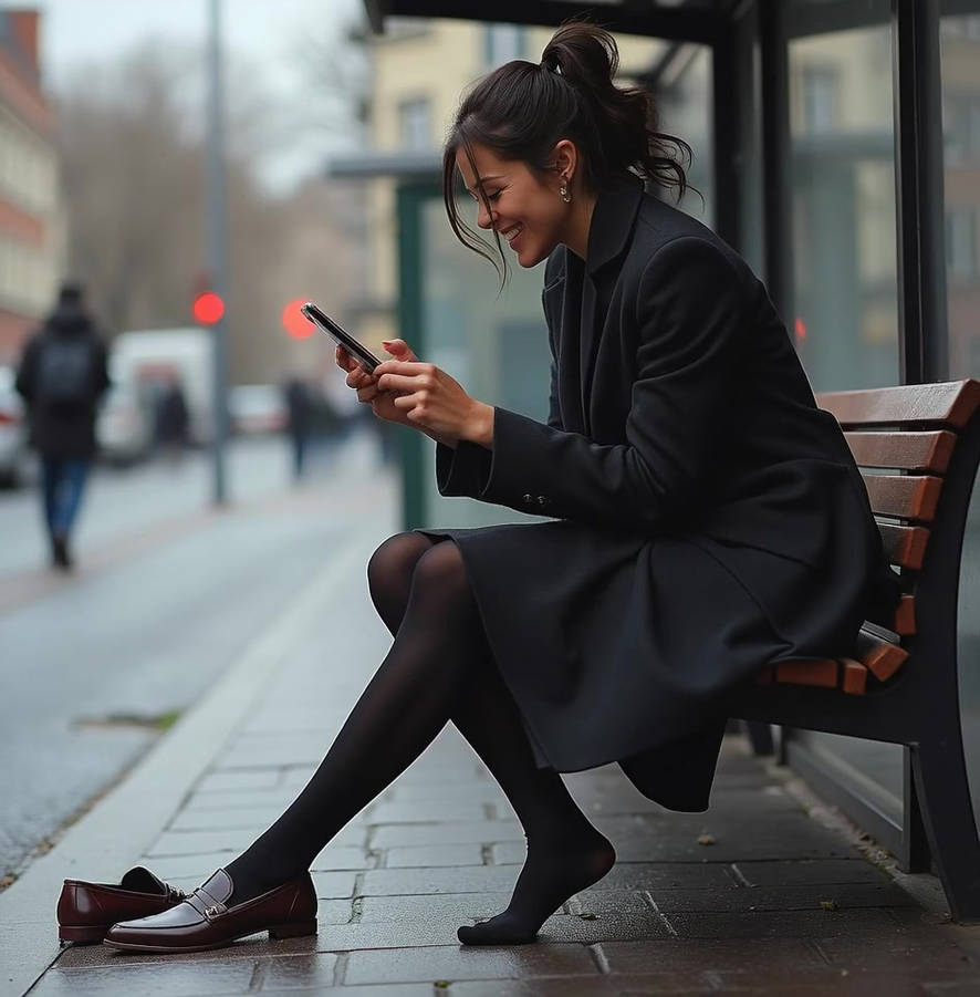 Brunette texting animated by spreadKimness on DeviantArt