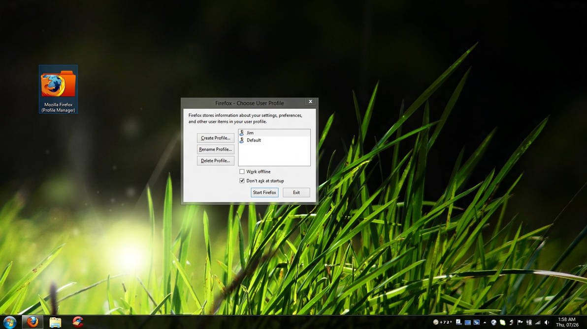 Mozilla Firefox (Profile Manager) by Drudger on DeviantArt