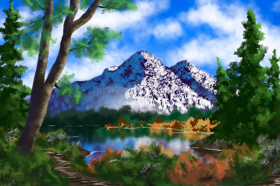 Bob Ross Tribute by GGoya on DeviantArt