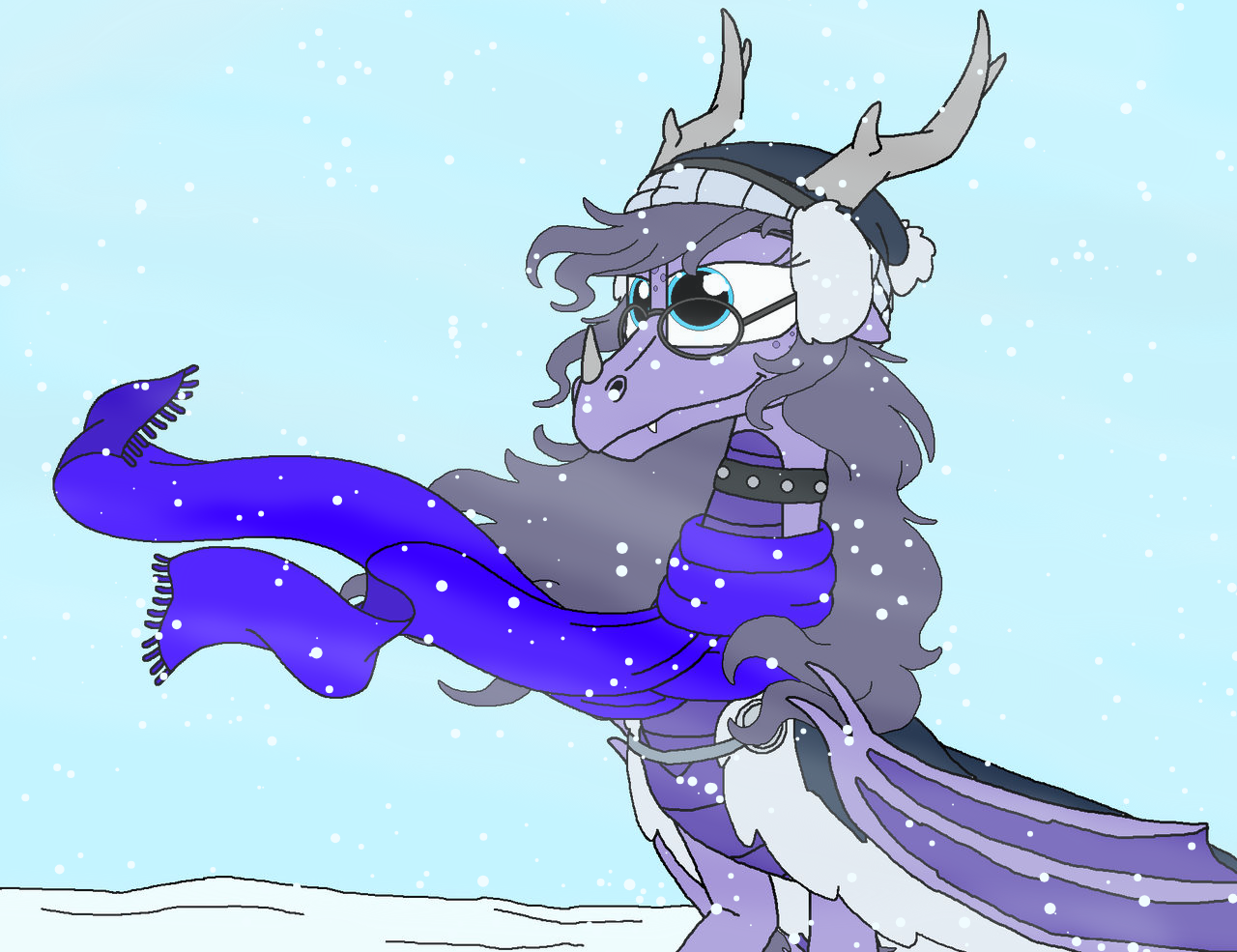Snow Day By Rosefang16 On Deviantart