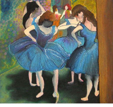 The Blue Dancers by caritas on DeviantArt