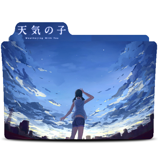 Weathering With You 2 Folder Icon By SSJ by SSJ070907 on DeviantArt