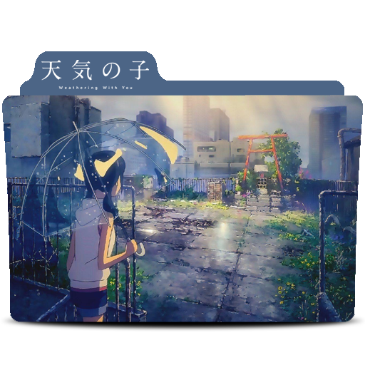 Weathering With You 3 Folder Icon By SSJ by SSJ070907 on DeviantArt