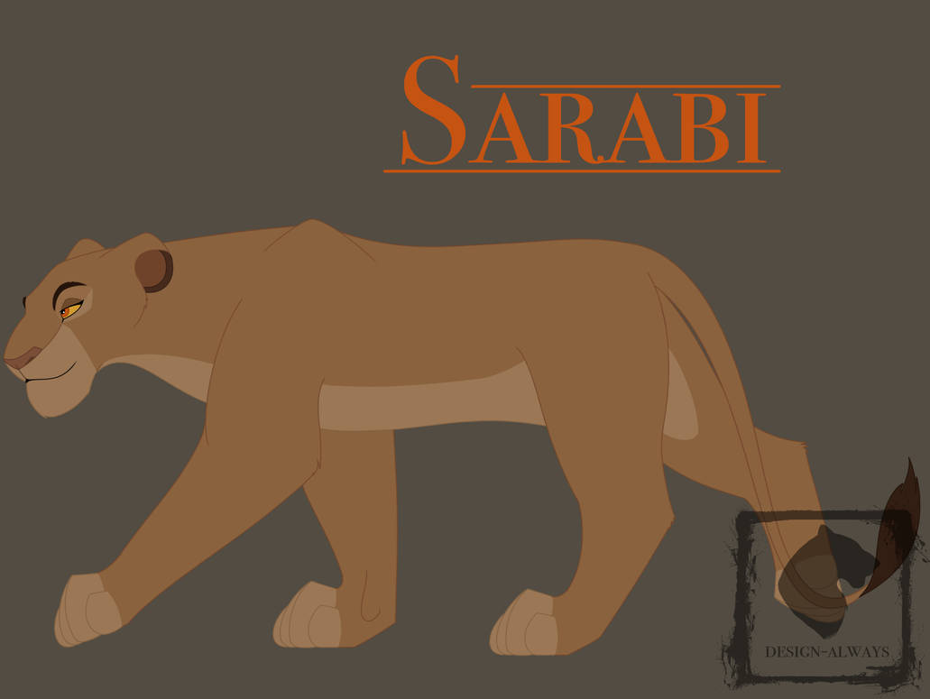 Sarabi by design-always on DeviantArt