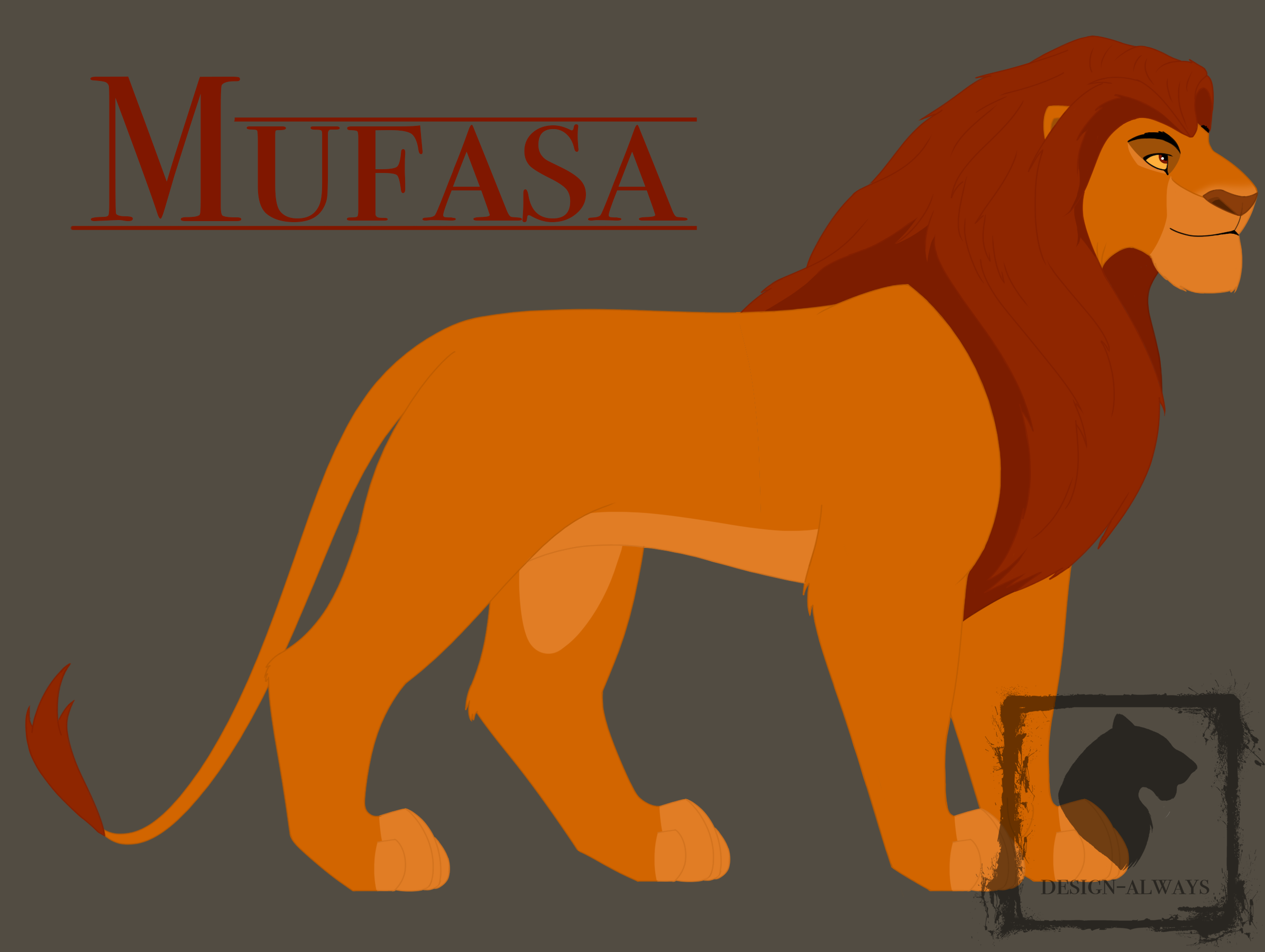 Mufasa by design-always on DeviantArt
