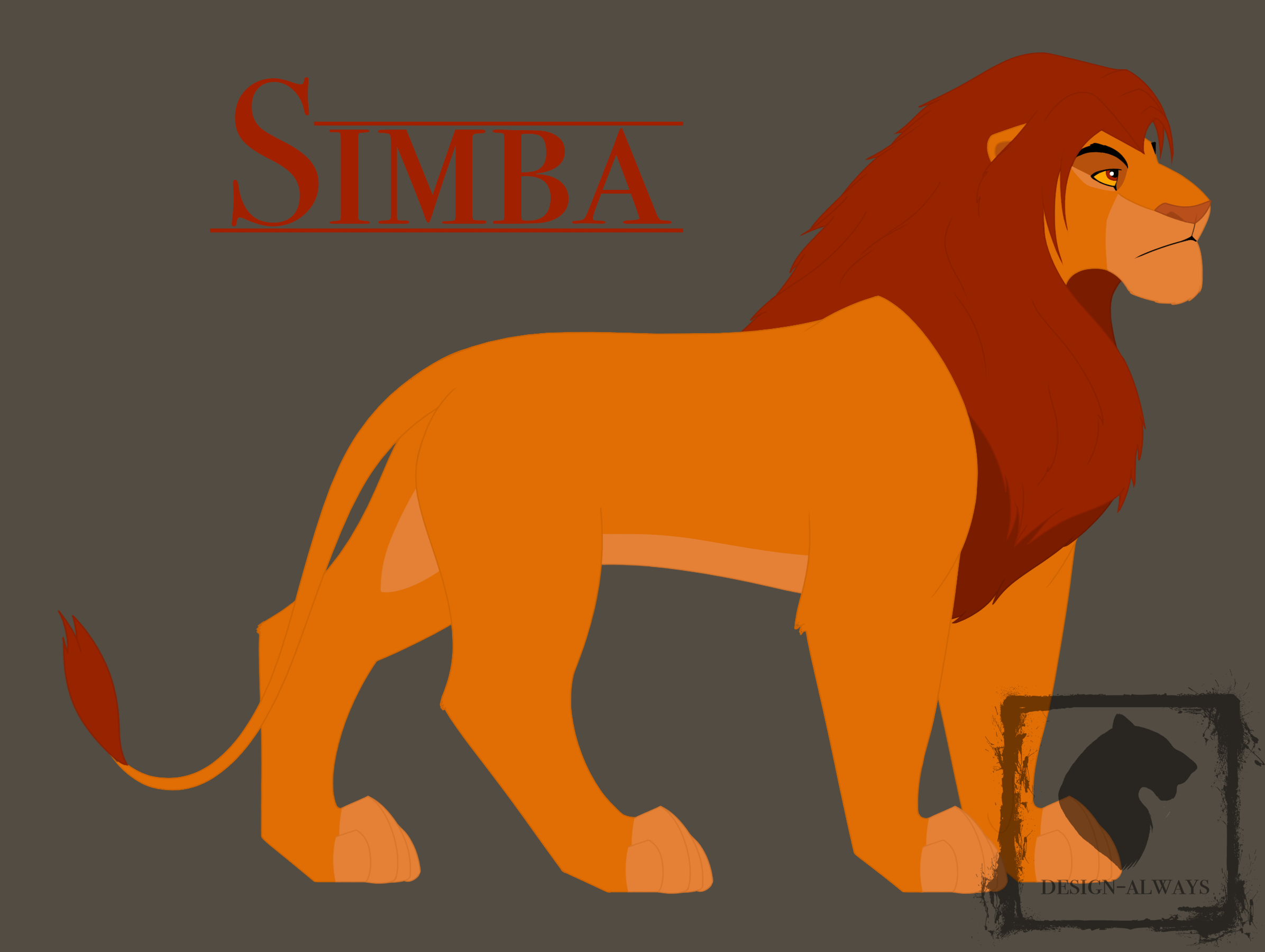 Simba by design-always on DeviantArt