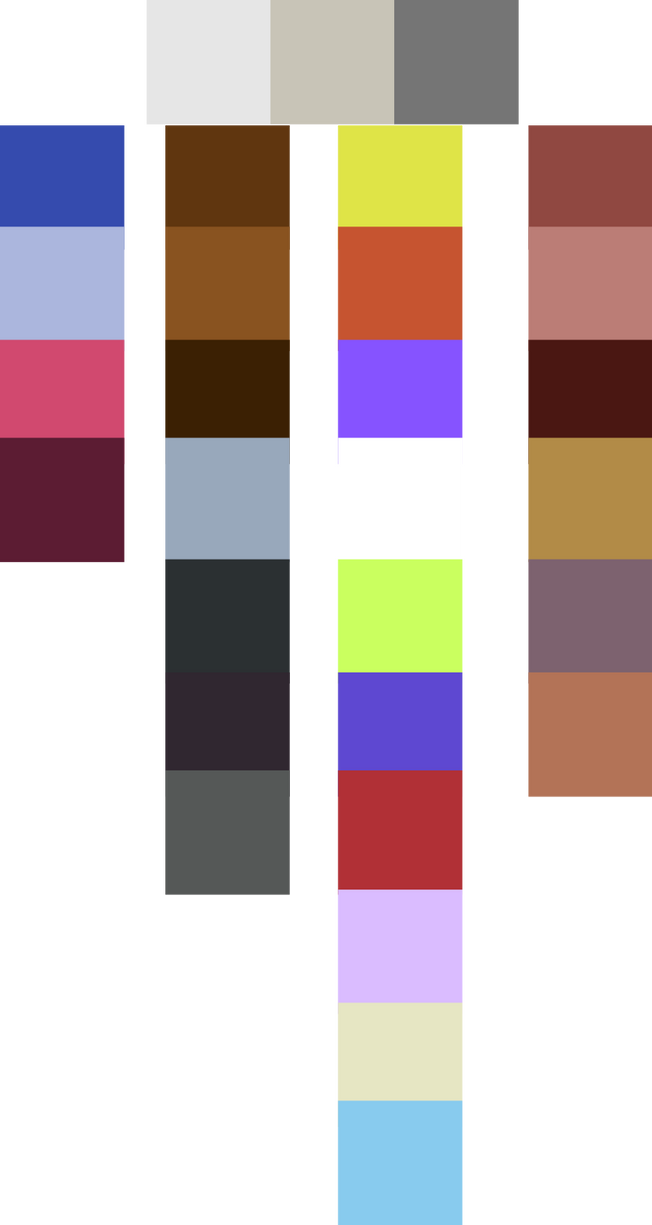 FNAF-Colour Pallet s by KatyPics on DeviantArt