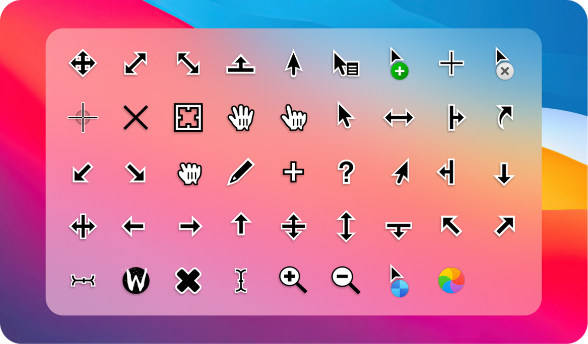 macOS cursors for Windows by bigsur1234 by bigsur1234 on DeviantArt