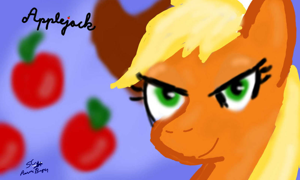Applejack 3D by ShortCircuitCA on DeviantArt