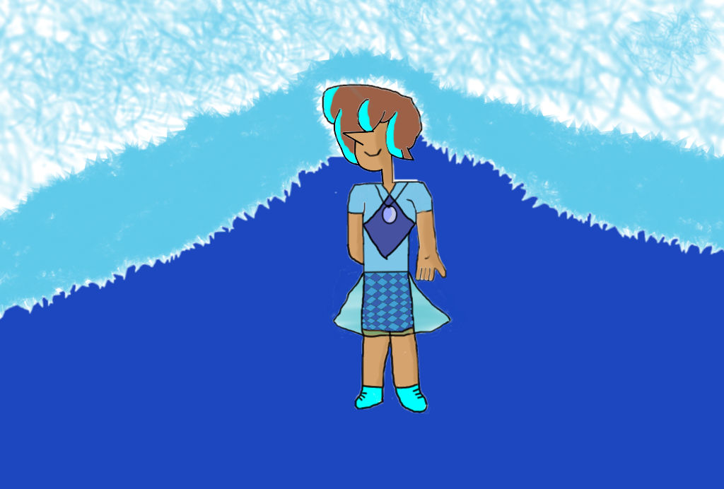 blue pearl human by ludatawee on DeviantArt