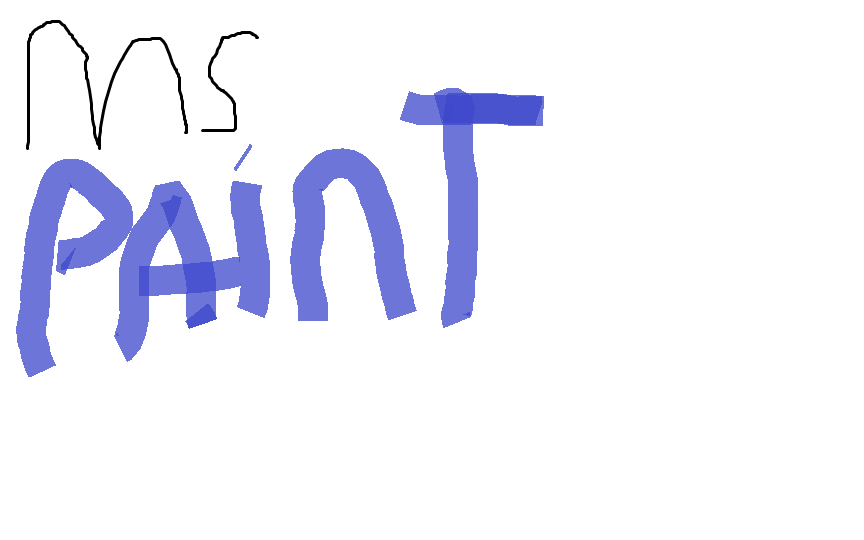 Microsoft PAINT by Justin10481 on DeviantArt