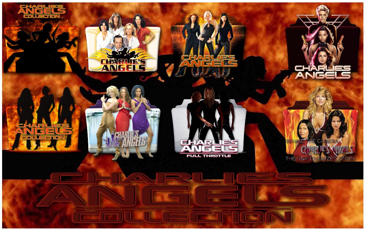 Charlie's Angels Franchise Icon Pack by Mabg on DeviantArt