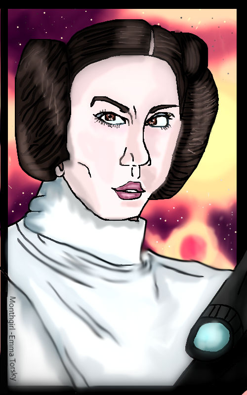 princess leia by monthgirl on DeviantArt