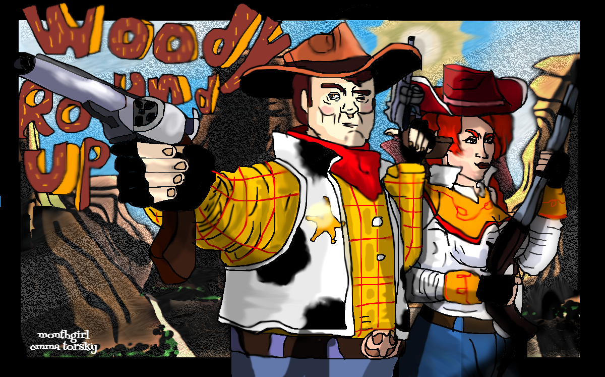 red woody roundup redemption by monthgirl on DeviantArt