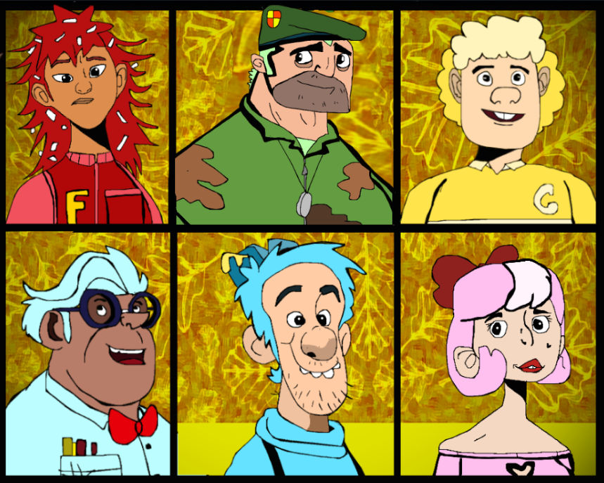 happy human friends by monthgirl on DeviantArt