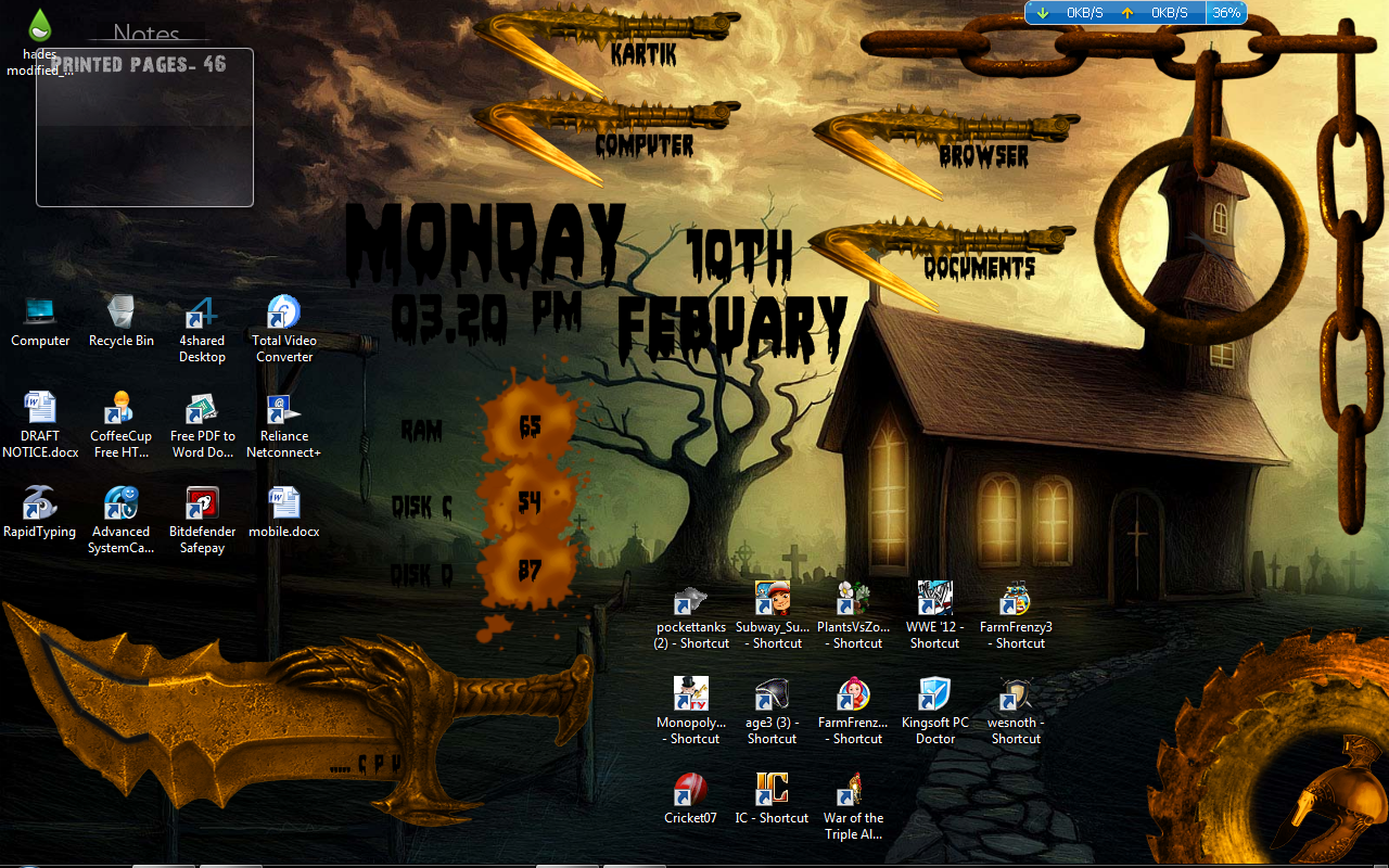 Hades modified by Kartik786 on DeviantArt