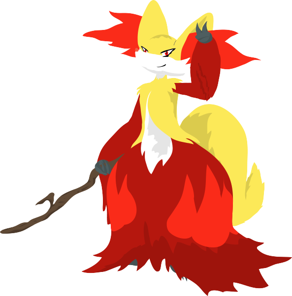 Delphox by blackwing2 on DeviantArt