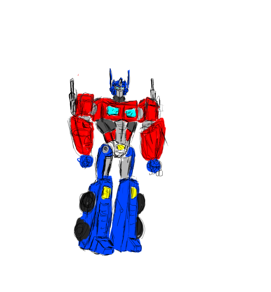 optimus prime sketch by danatronus-prime on DeviantArt