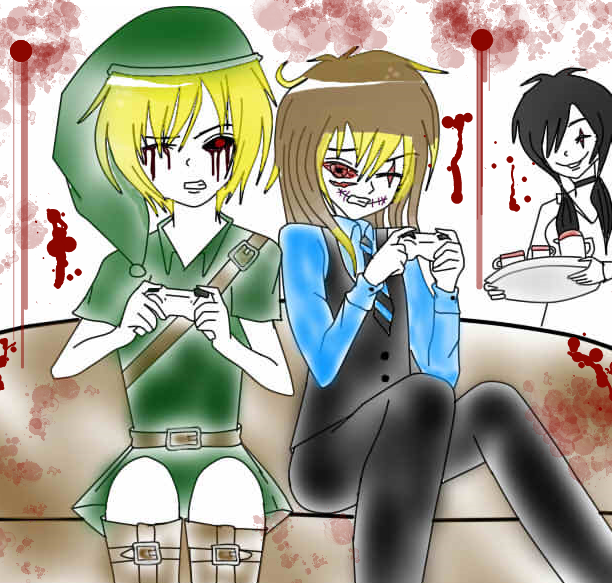 Mario The Psychopath and Ben Drowned playing by BloodyNightmare616 on ...