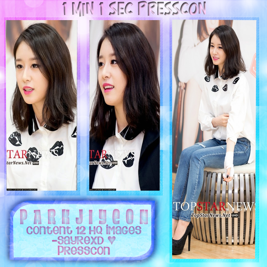 [Jiyeon 1 min 1 sec presscon] by SayreXD on DeviantArt