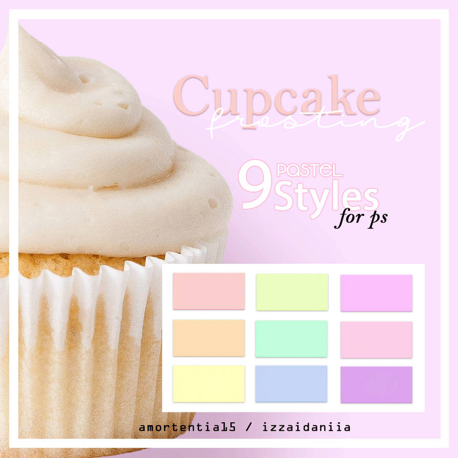 Cupcake Frosting Styles by amortentia15 on DeviantArt