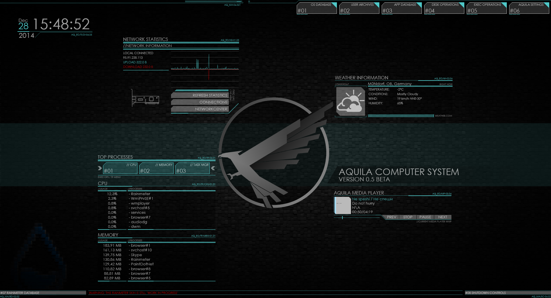 Aquila Version 0.5_BETA by Jefson on DeviantArt