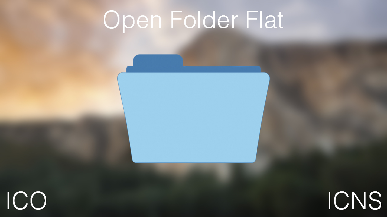 Open Folder Icon