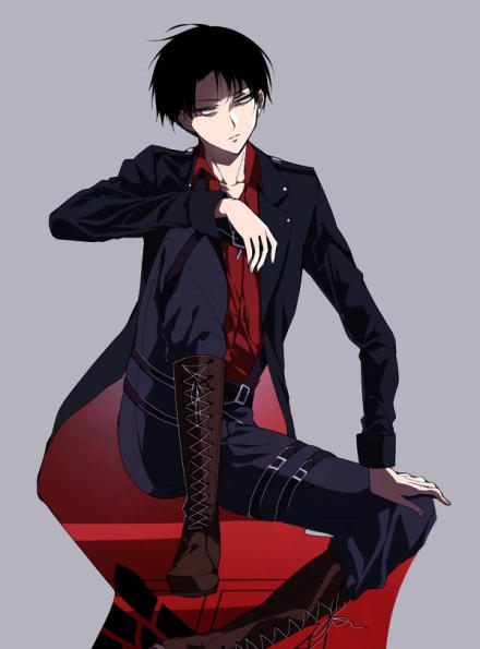 Sparring practice Levixreader by xXDarkRoarXx on DeviantArt