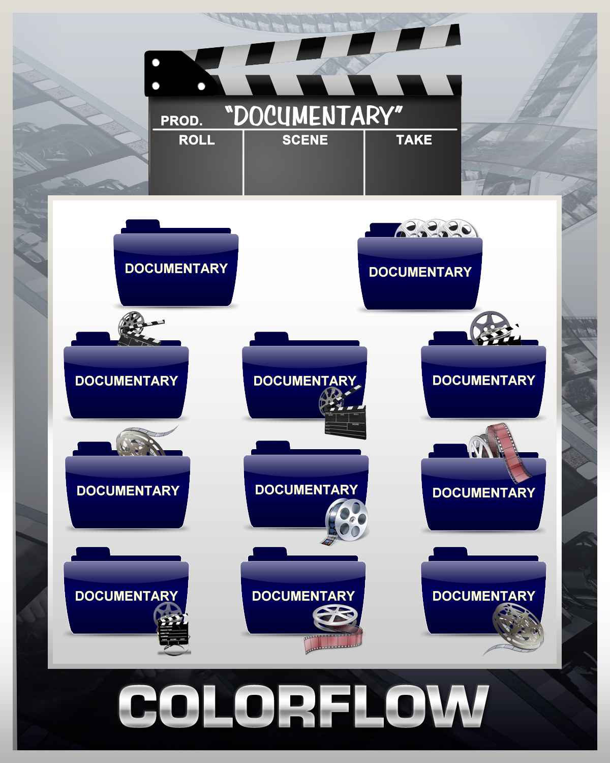 Colorflow Documentary Folders by TMacAG on DeviantArt