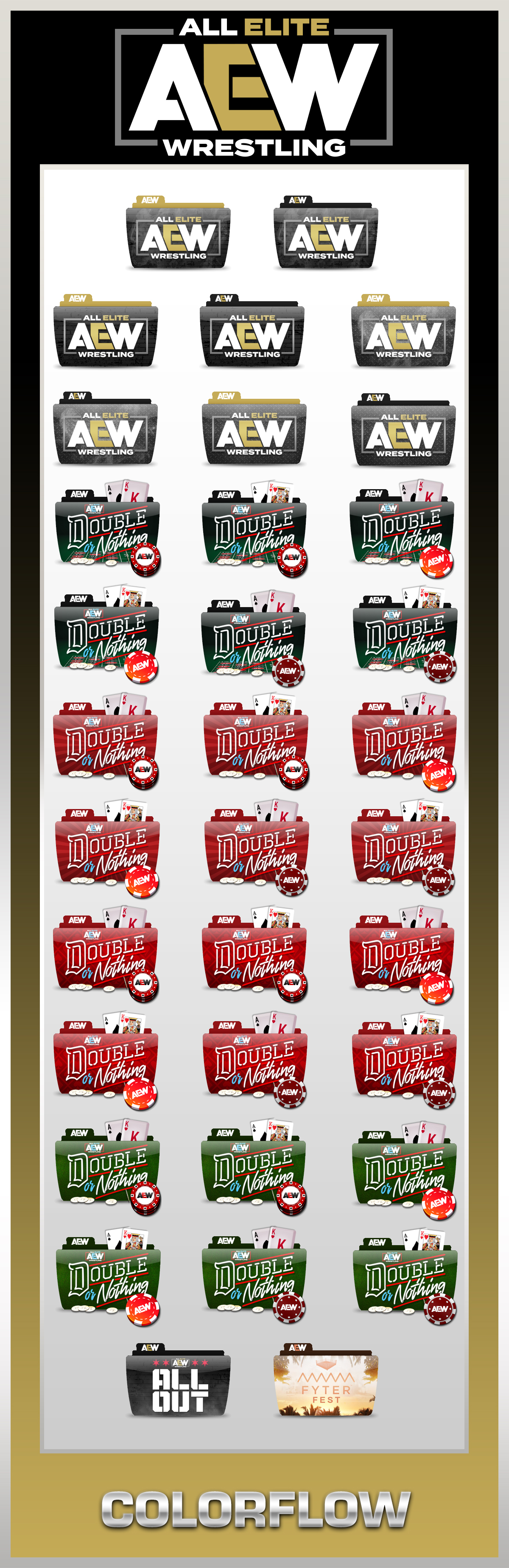 AEW Colorflow Folders by TMacAG on DeviantArt