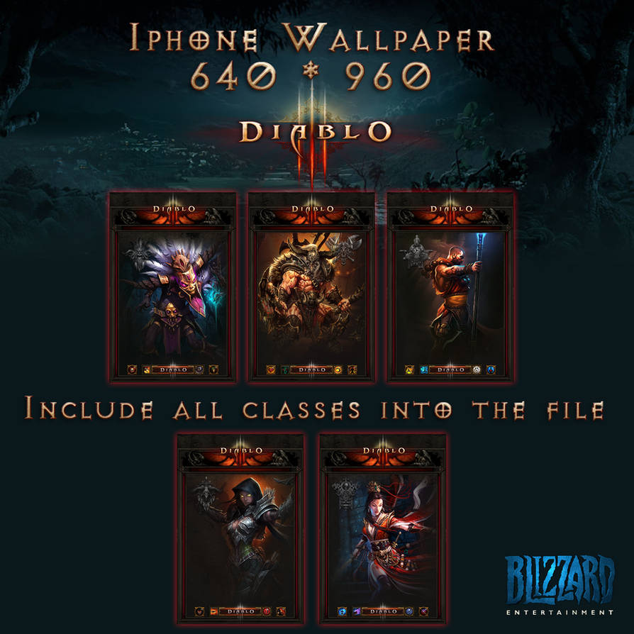 Diablo3 Iphone Wallpaper by LoganRen on DeviantArt