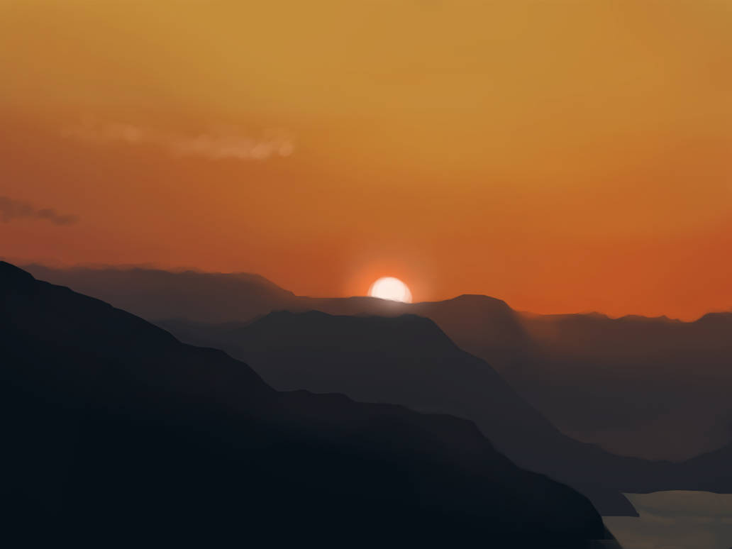 Simple Sunset by 13narutofan on DeviantArt