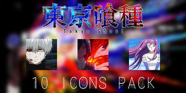 Tokyo Ghoul Icon Pack by Najord on DeviantArt
