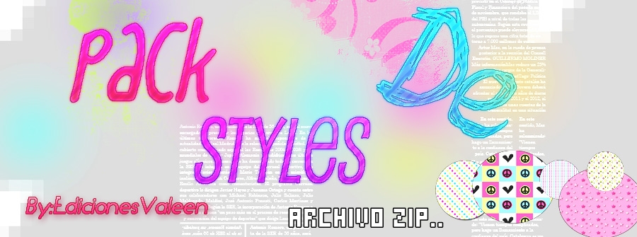 Pack de Styles (ARCHIVO ZIP) by EdicionesValeen on DeviantArt