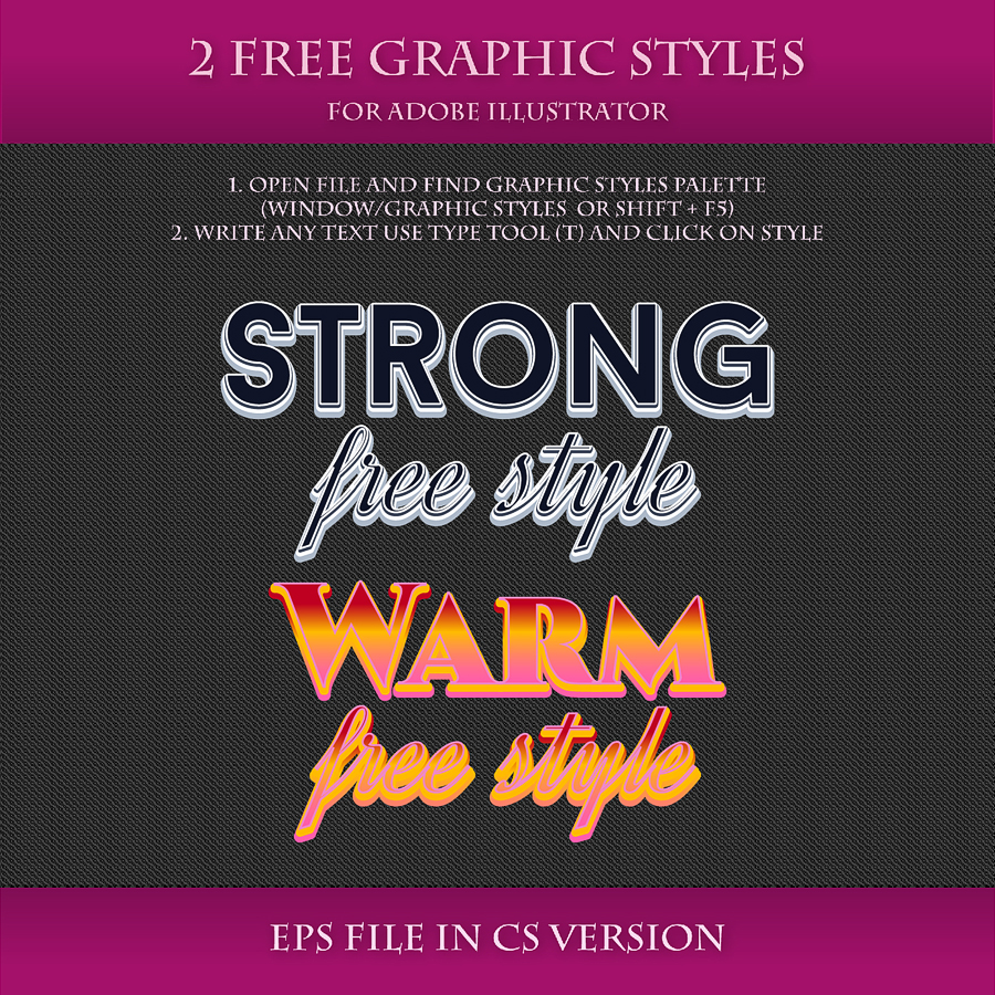 FREE Colorful Graphic Styles for Design #5 by Love-Kay on DeviantArt