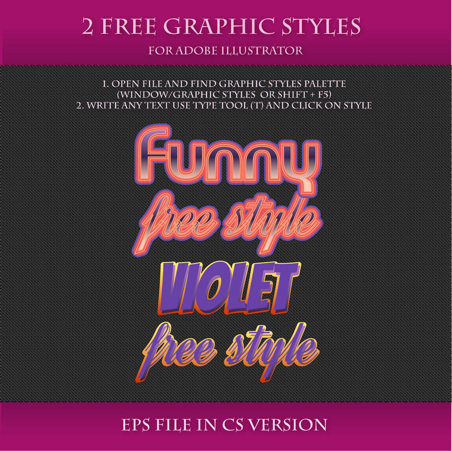 FREE Graphic Styles for Adobe Illustrator #15 by Love-Kay on DeviantArt