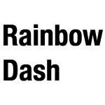 RainbowDash poster print ready by Skeptic-Mousey on DeviantArt