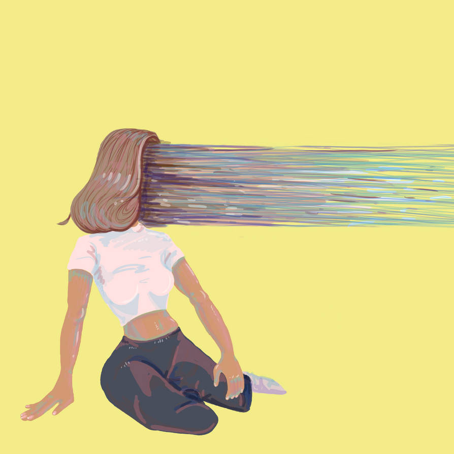 Brain Rays, No Line Art by EfflorescentTea on DeviantArt
