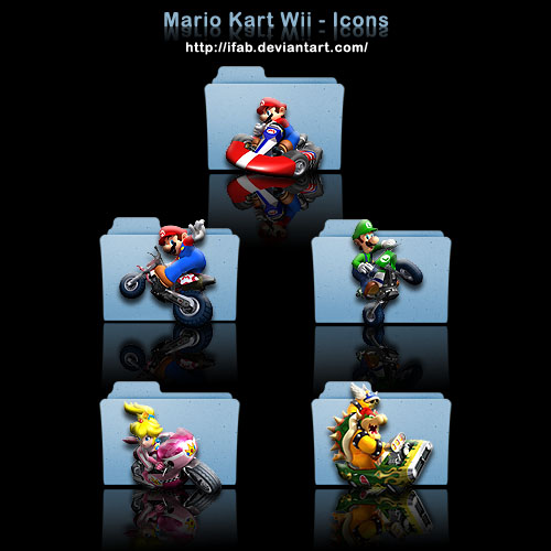 Mario Kart Wii - Icons by iFab on DeviantArt