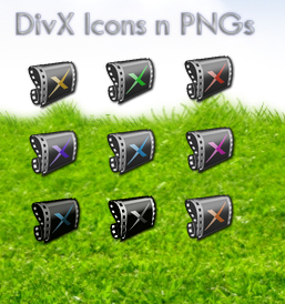 Divx Icons n PNGs by ART4FUN-OWNLY on DeviantArt