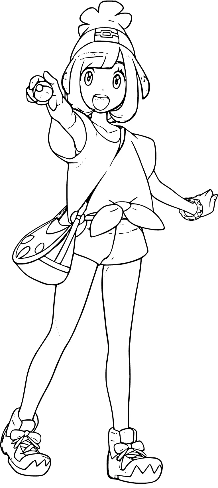 Selene Coloring Page by YoutubeGuytheArtist on DeviantArt