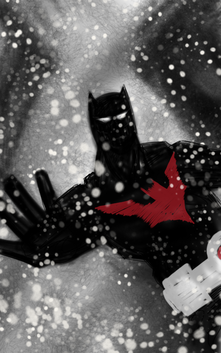 Batman Beyond a blizzard by wendog41 on DeviantArt