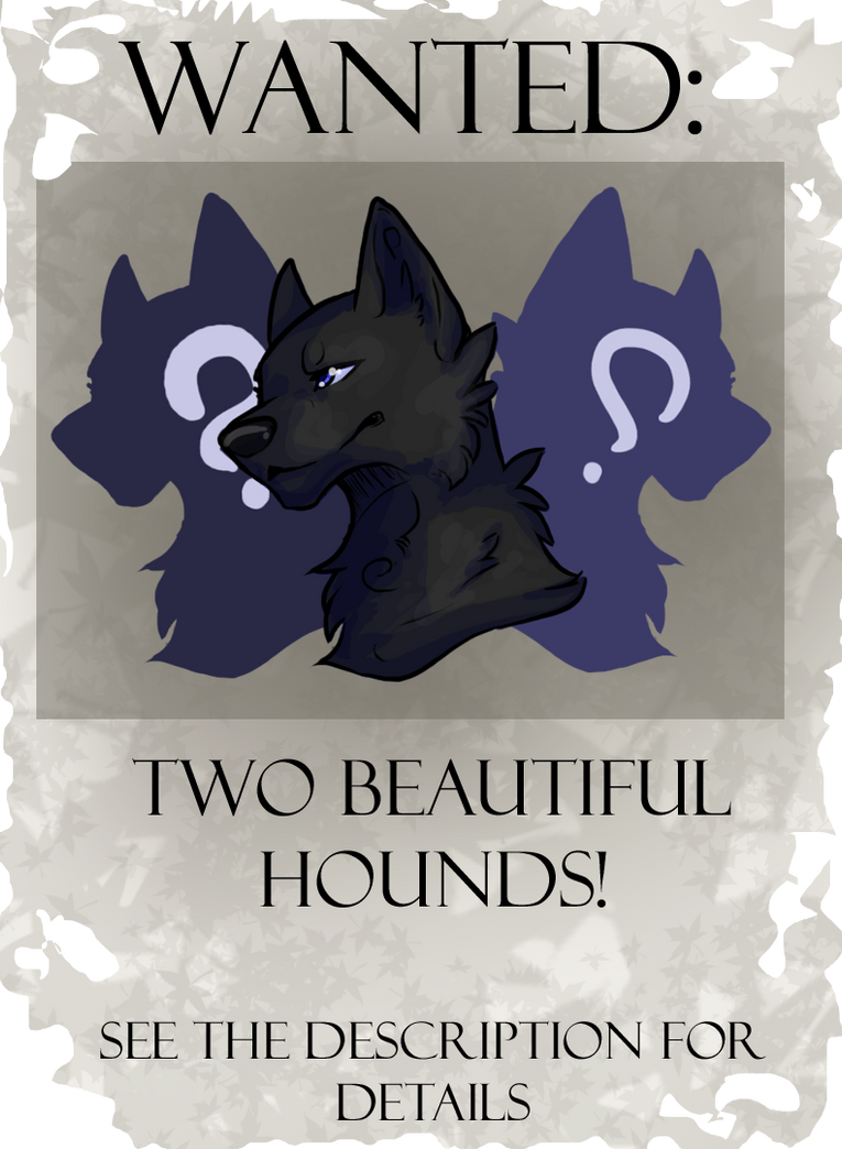 Wanted! by TeachMeToLearn on DeviantArt