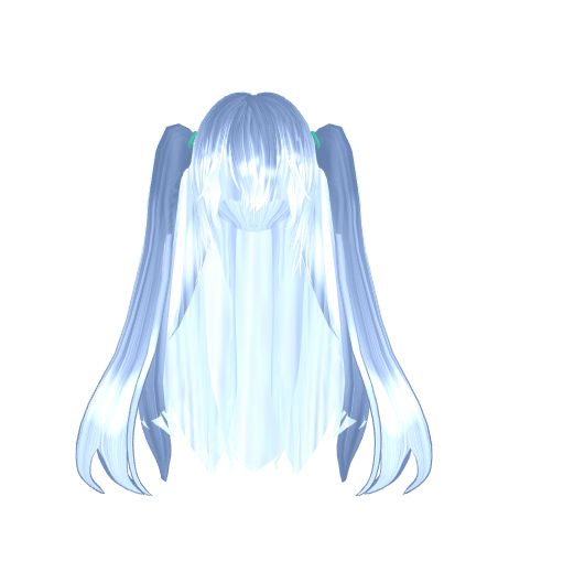 MMD Icy Blue Hair DL by Busgirl333 on DeviantArt
