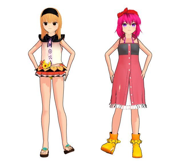 MMD Duck Hunt Duo DL by Busgirl333 on DeviantArt
