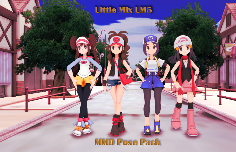 Little Mix LM5 MMD Pose Pack DL by Busgirl333 on DeviantArt